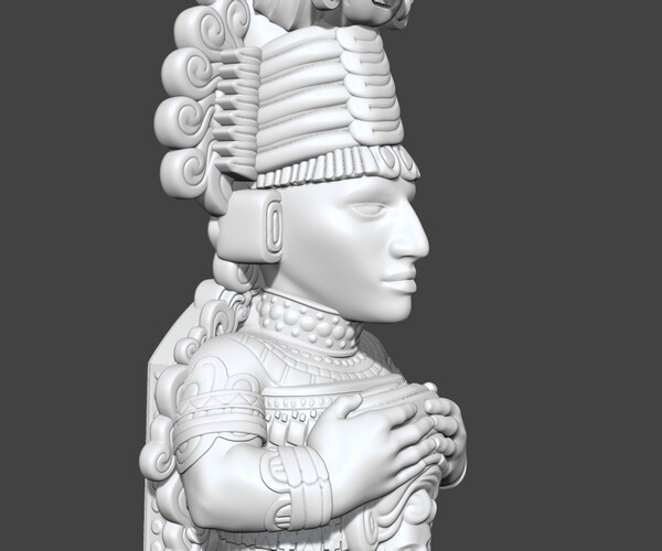 ArtStation - Mayan Inca Aztec Statue 3D print model | Resources