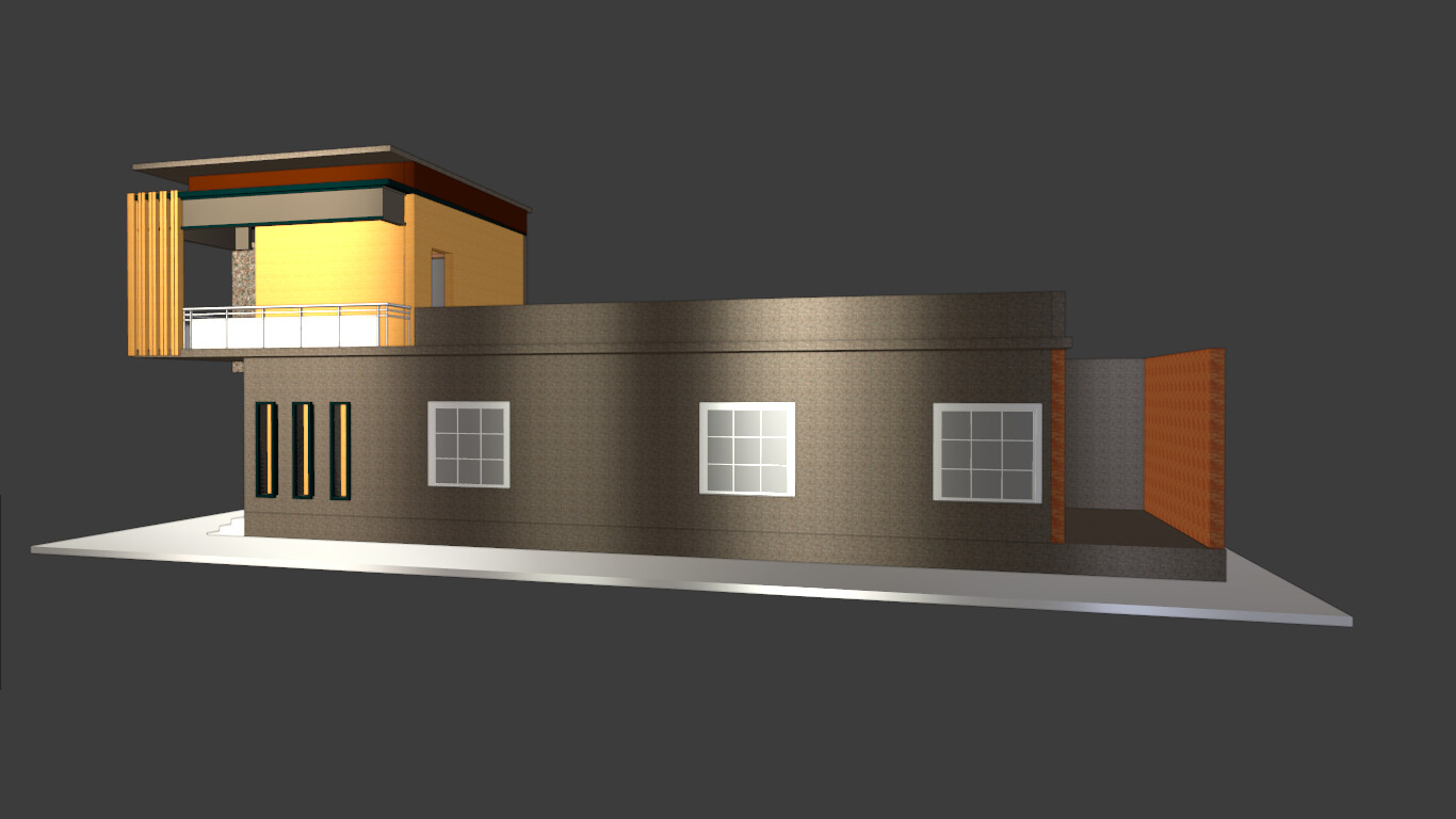 ArtStation - HOUSE GAME READY LOW POLY | Resources