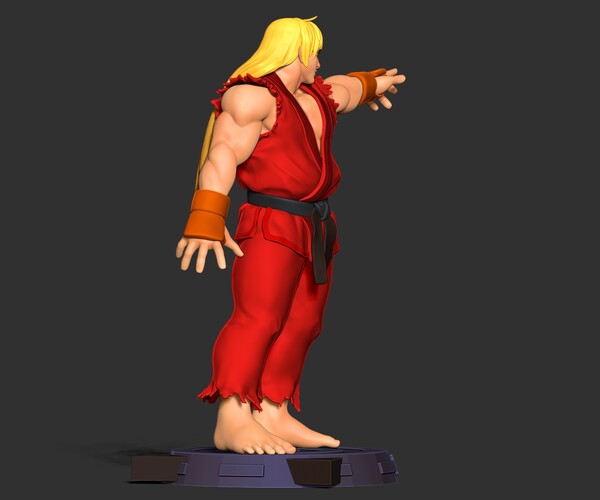 ArtStation - Ken Master - Street Fighter | Resources