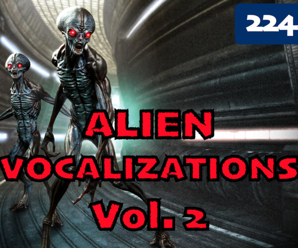 ArtStation - Alien Vocalizations Vol. 2 | Game Assets