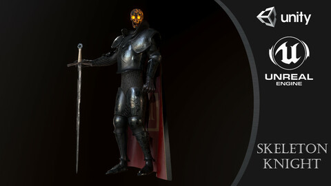 ArtStation - Skeleton Knight | Game Assets