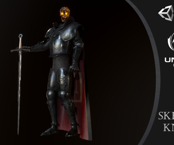 ArtStation - Skeleton Knight | Game Assets