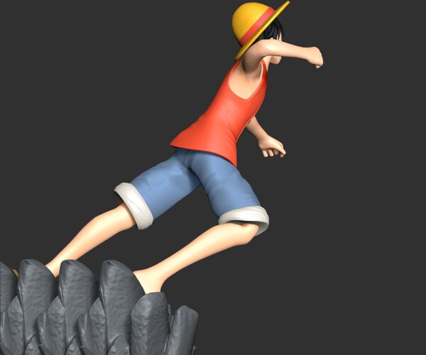 ArtStation - One Piece - Luffy | Resources