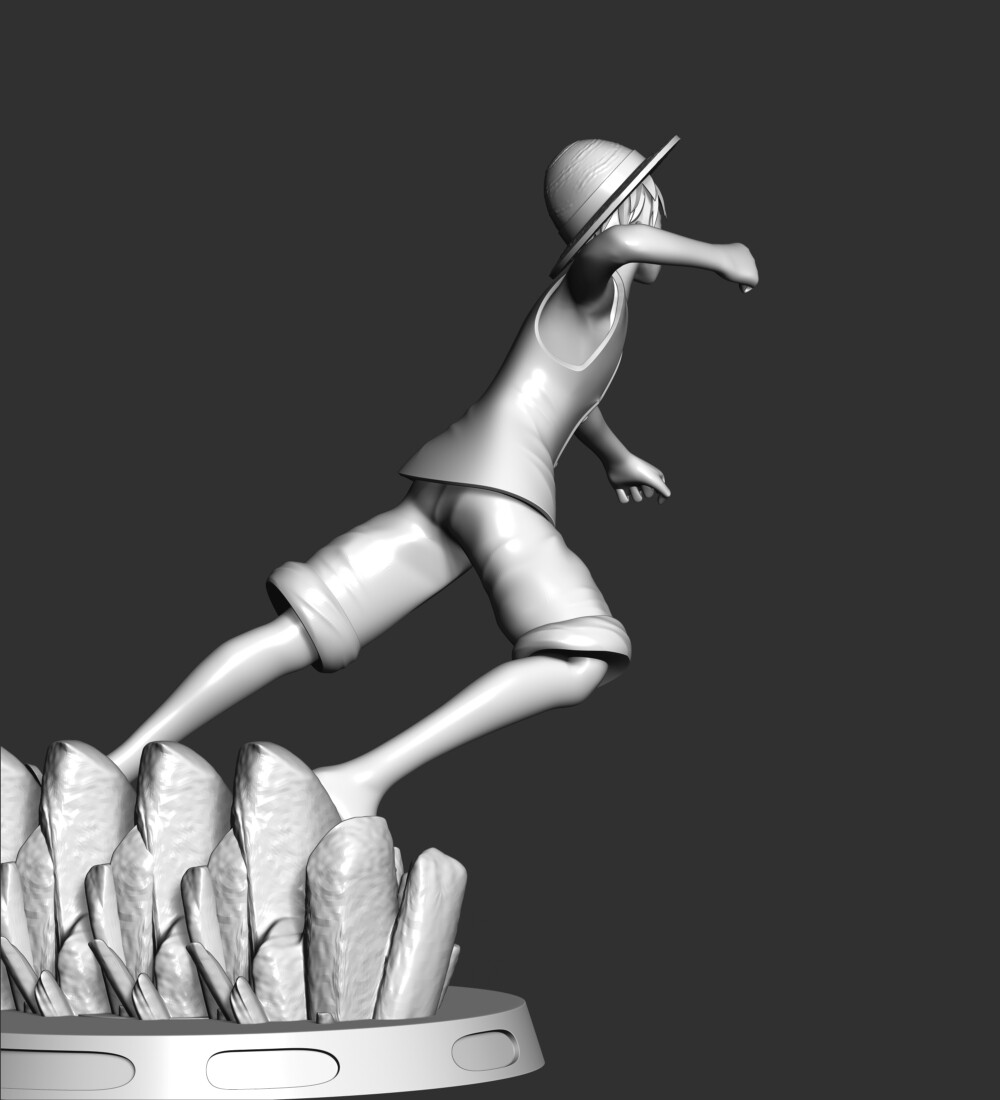 ArtStation - One Piece - Luffy | Resources