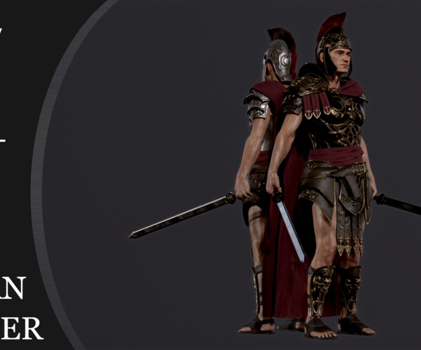 ArtStation - ROMAN OFFICER | Game Assets