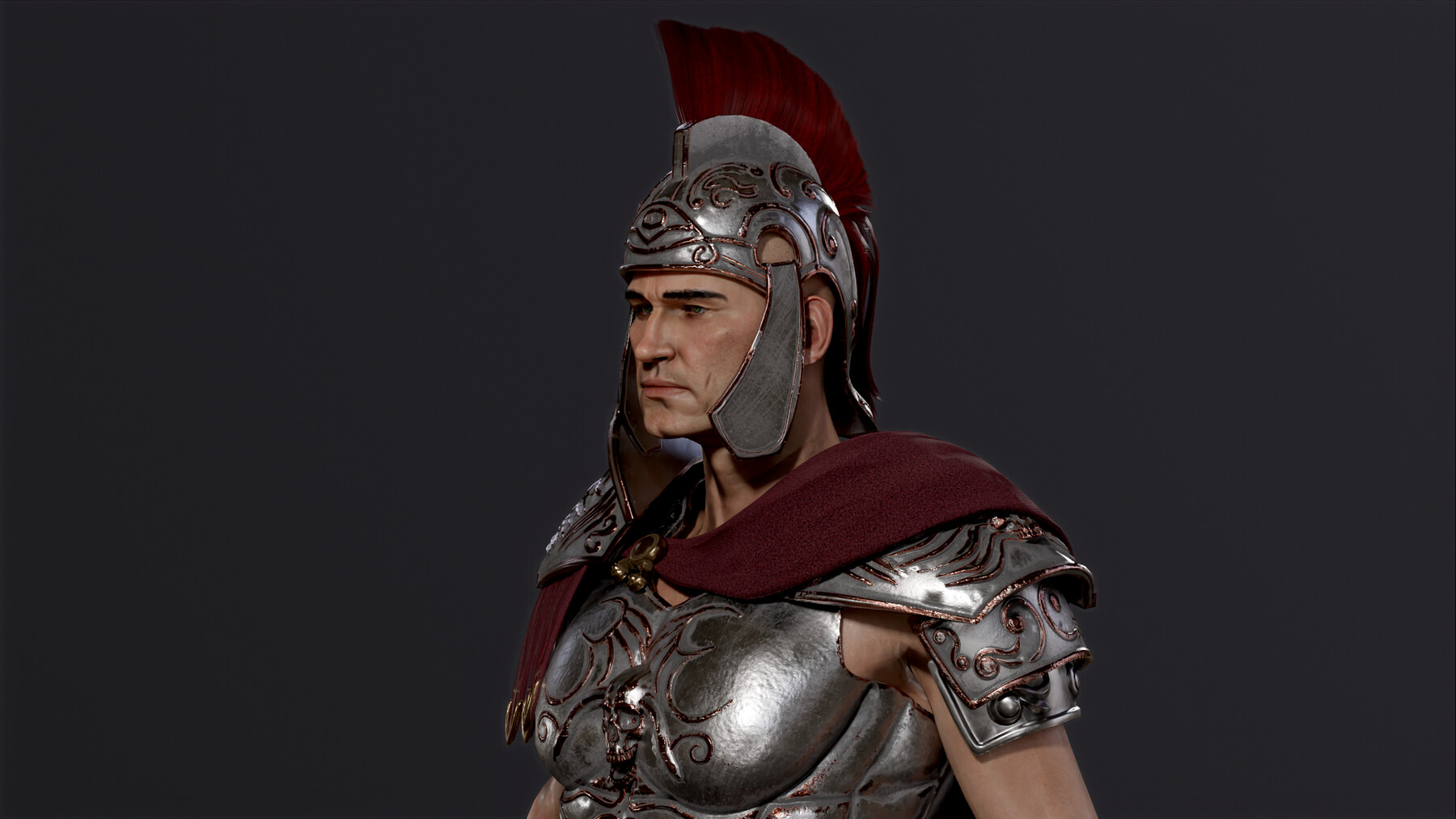 ArtStation - ROMAN OFFICER | Game Assets
