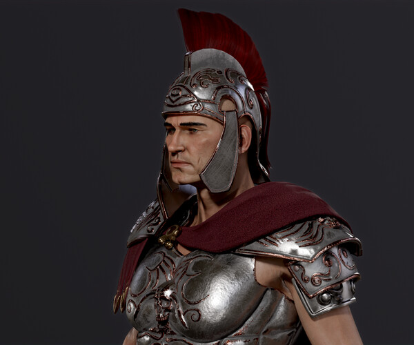 ArtStation - ROMAN OFFICER | Game Assets