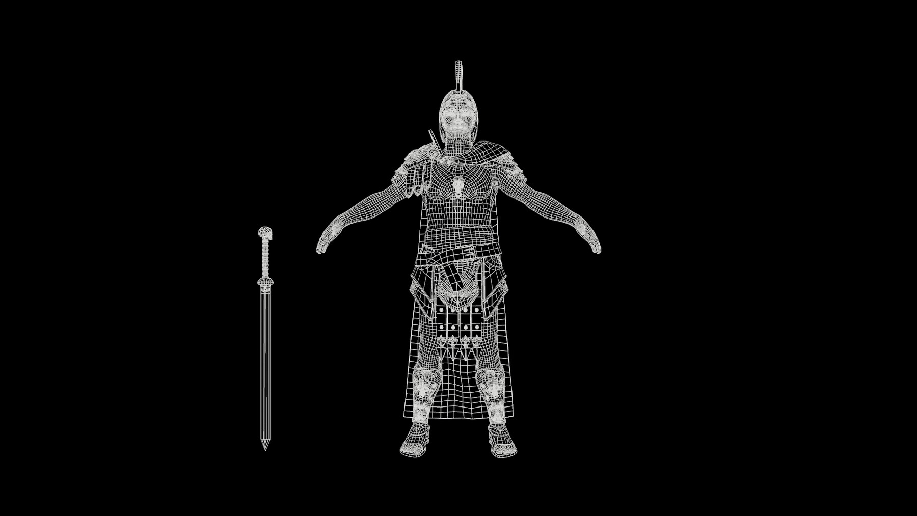 ArtStation - ROMAN OFFICER | Game Assets