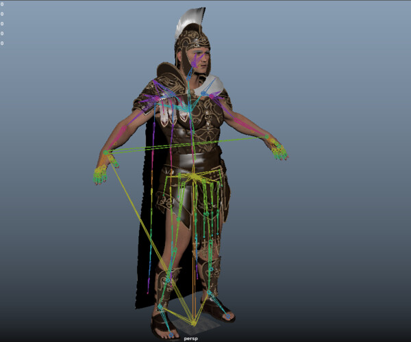 ArtStation - ROMAN OFFICER | Game Assets