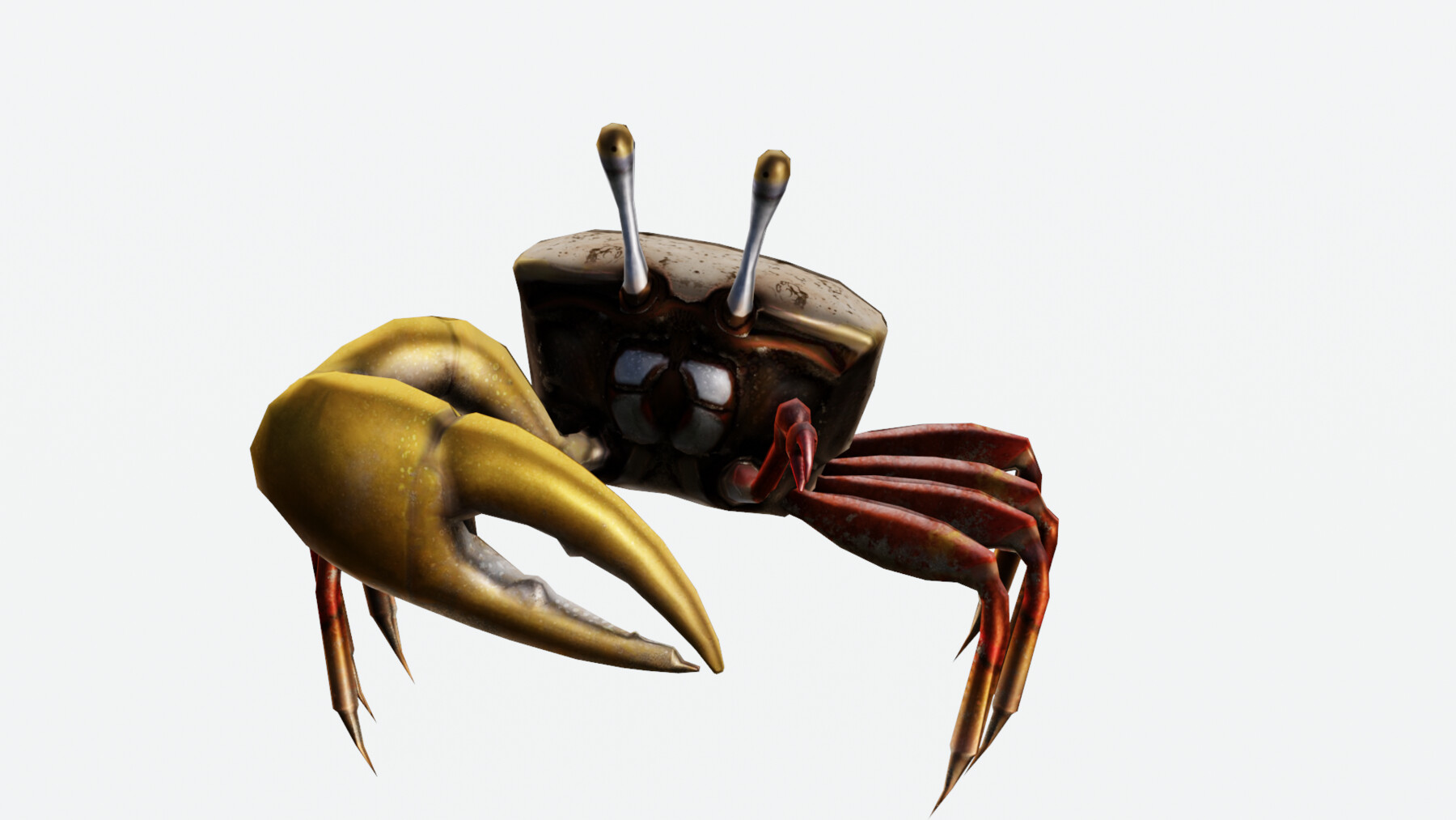 ArtStation - ANIMATED LOW POLY CRAB GAME READY | Game Assets