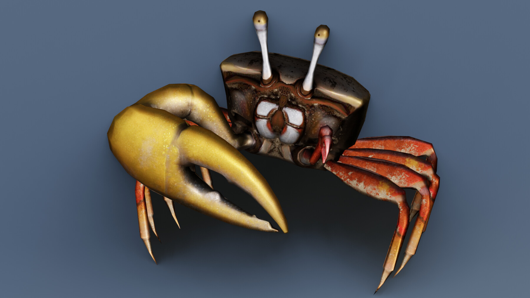 ArtStation - ANIMATED LOW POLY CRAB GAME READY | Game Assets