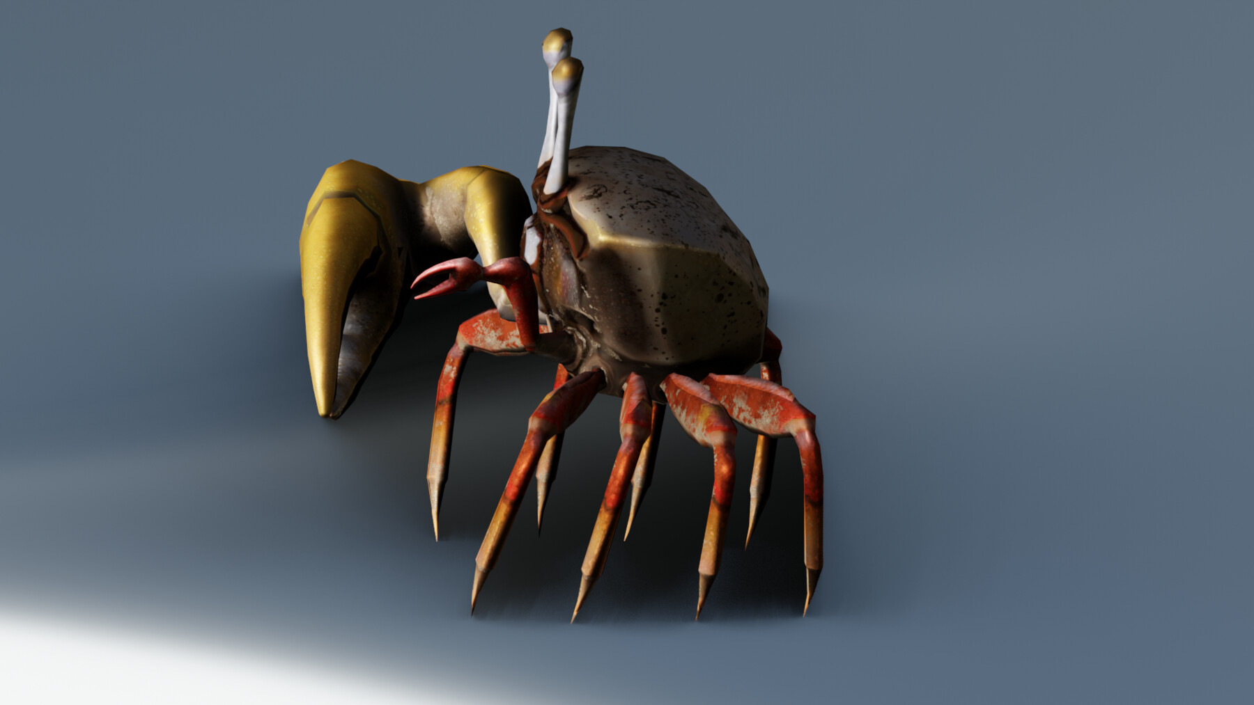 ArtStation - ANIMATED LOW POLY CRAB GAME READY | Game Assets