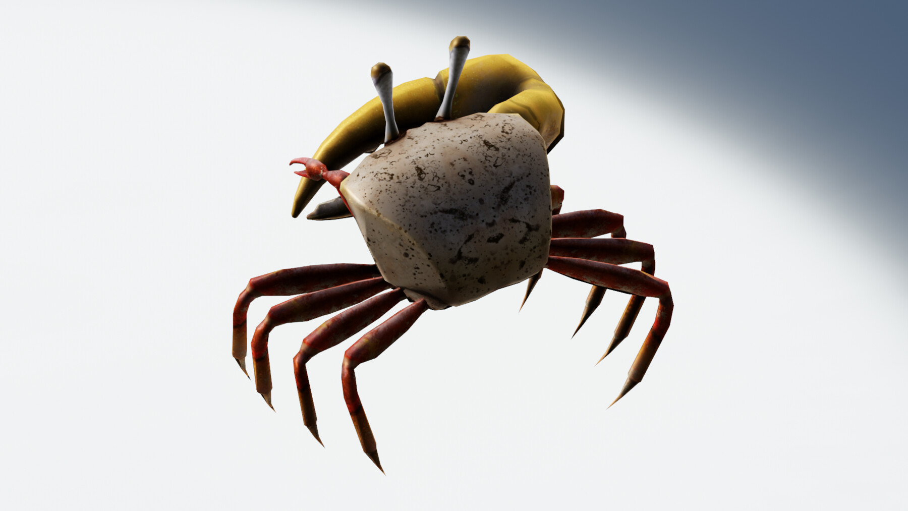 ArtStation - ANIMATED LOW POLY CRAB GAME READY | Game Assets