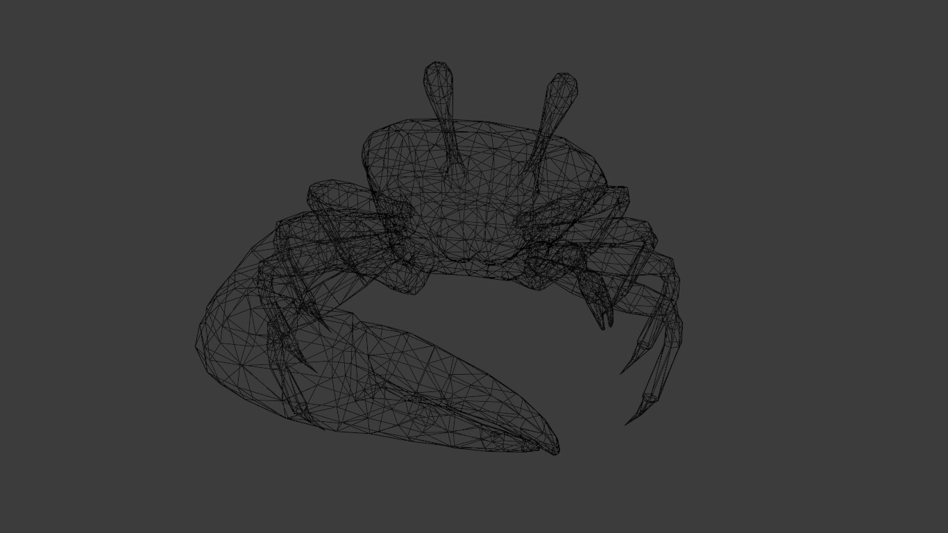 ArtStation - ANIMATED LOW POLY CRAB GAME READY | Game Assets