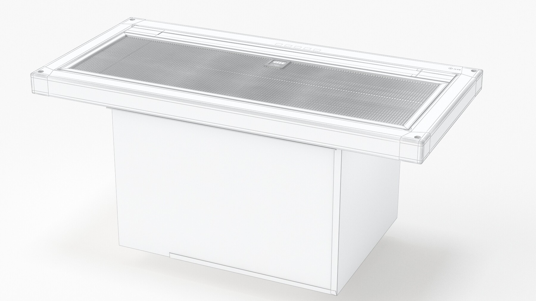 ArtStation - Concealed Range Hood Ivcu Series Ilve 3D Model | Resources