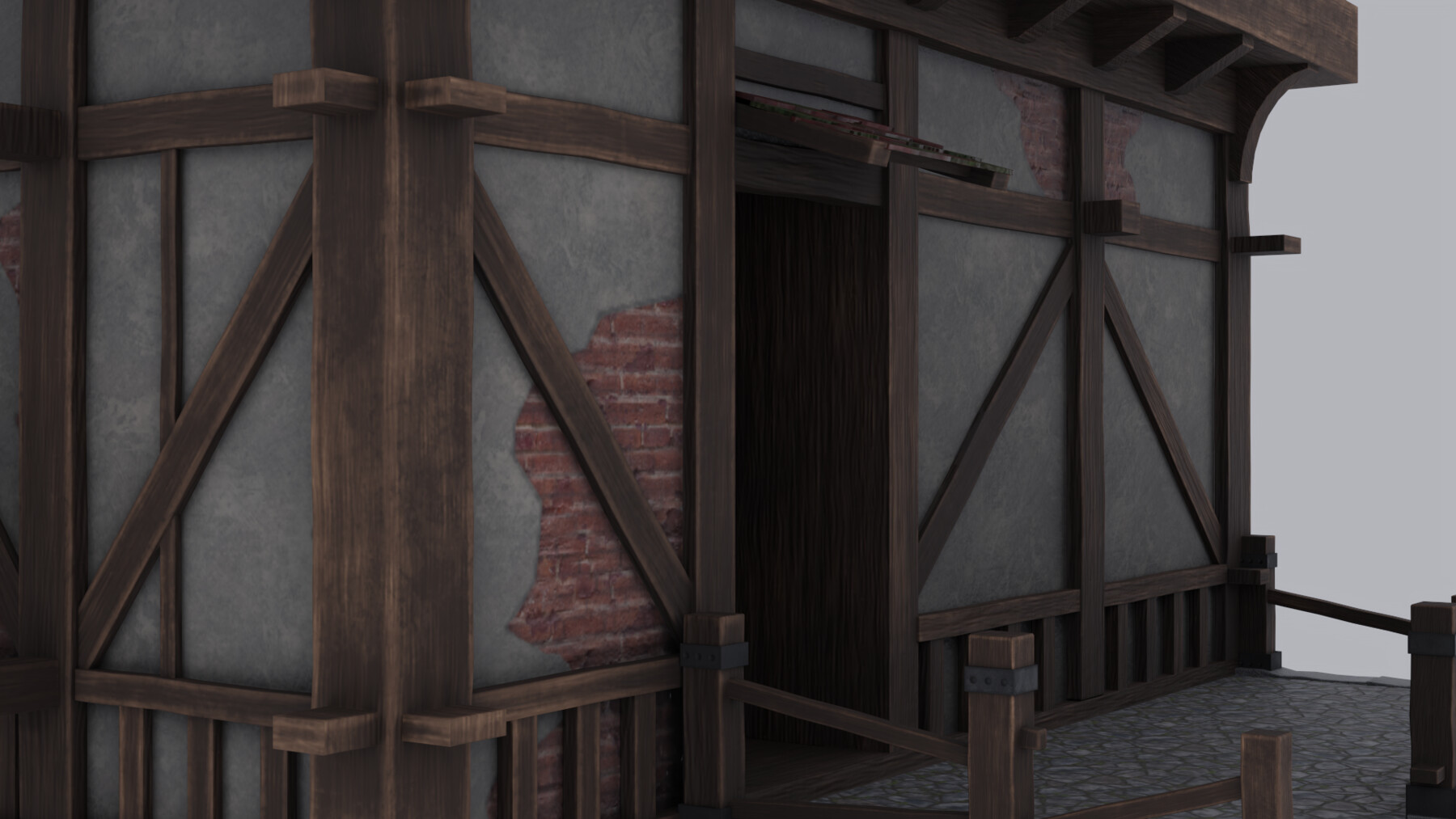 ArtStation - Medieval House | Game Assets