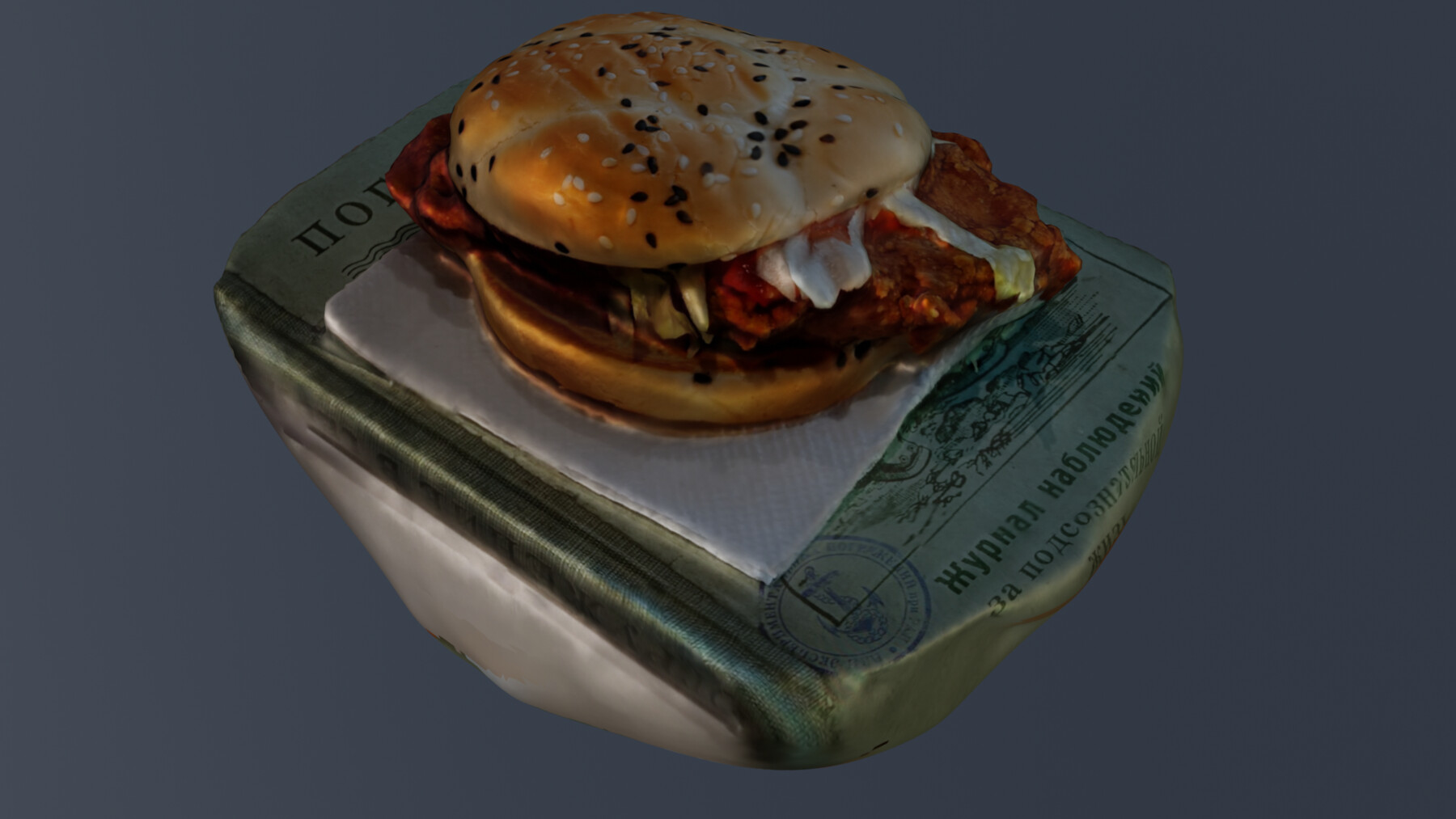 ArtStation - BURGER GAME READY 3D MODEL | Game Assets