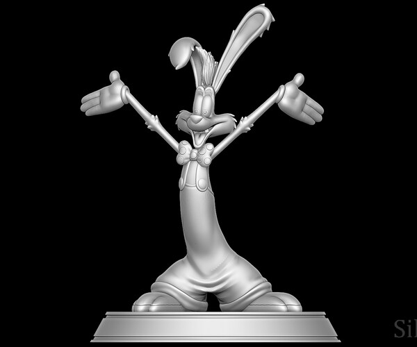 ArtStation - Roger Rabbit - Who Framed Roger Rabbit 3D print model ...