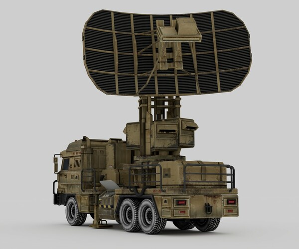 ArtStation - Renault TRM radar truck (ALL OBJECTS ARE DETACHABLE ...