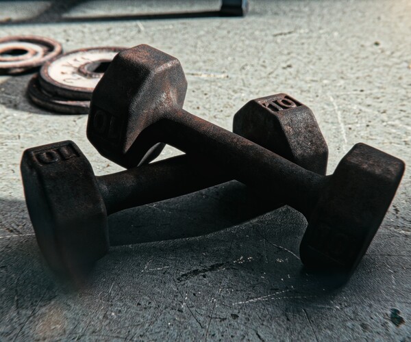 ArtStation - Rusty weights pack | Resources