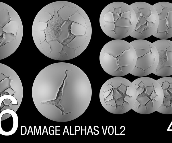ArtStation - 310 All in one Damage MEGA BUNDLE (40% off) | Brushes