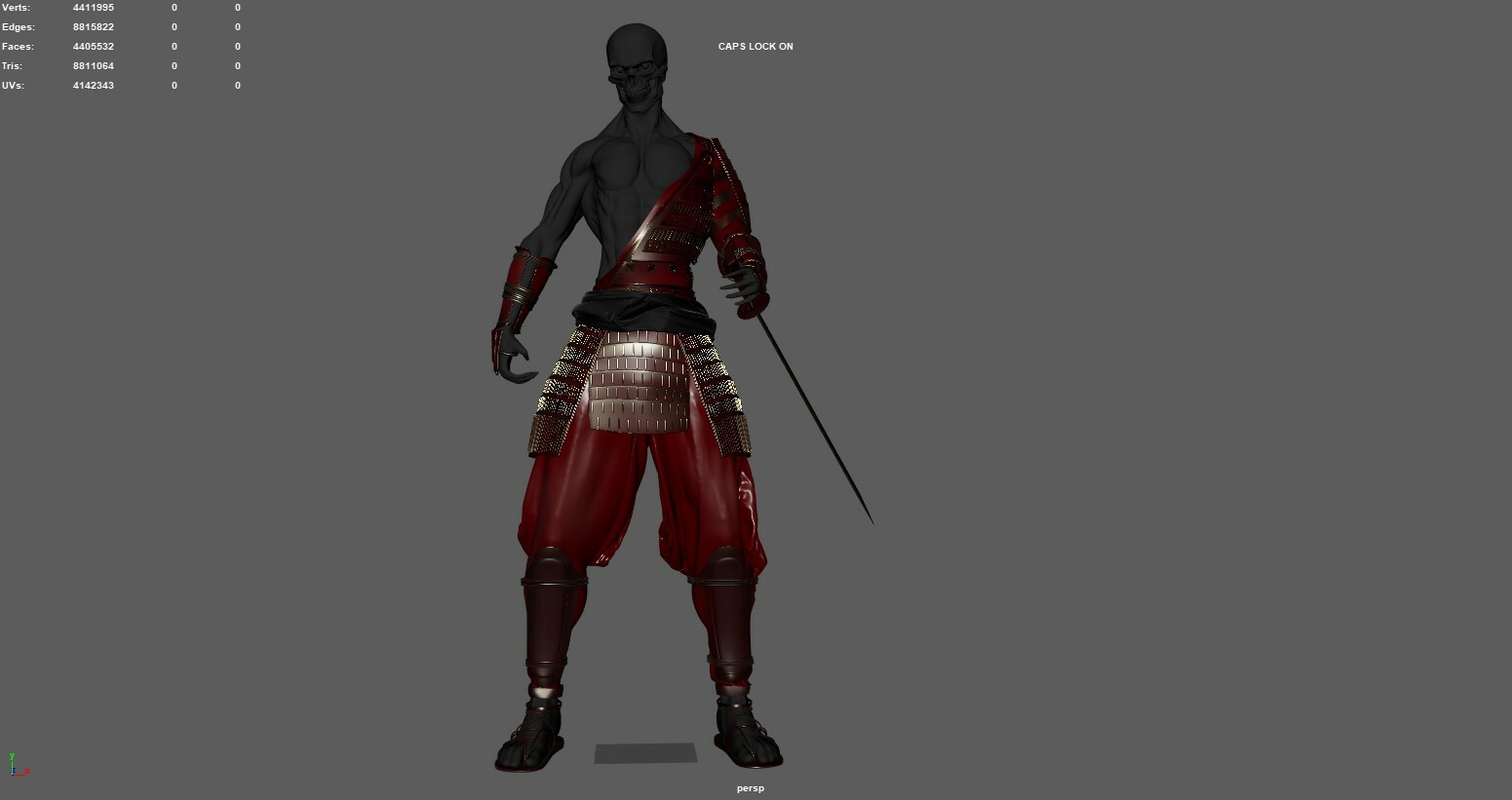 ArtStation - Samurai Cloth | Game Assets