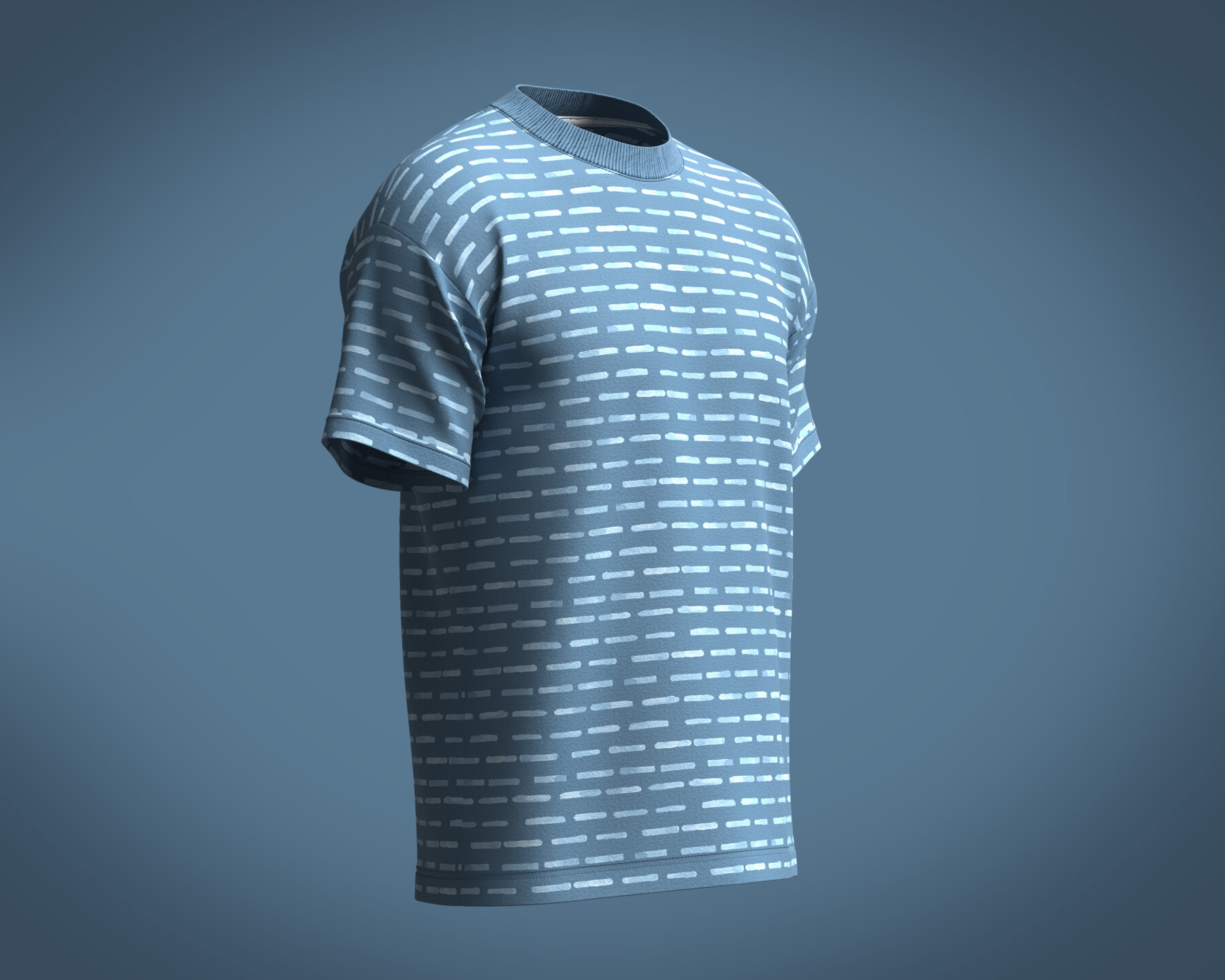 ArtStation - Men's Distracted Stripes T-Shirt | Resources