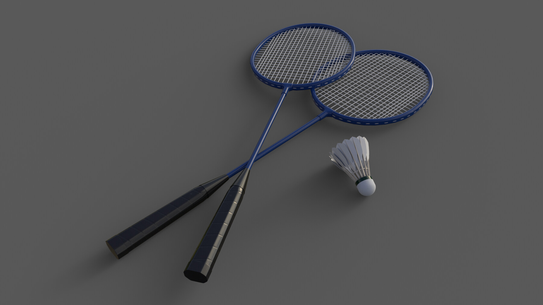 ArtStation - PBR Badminton Racket and Shuttlecock | Resources