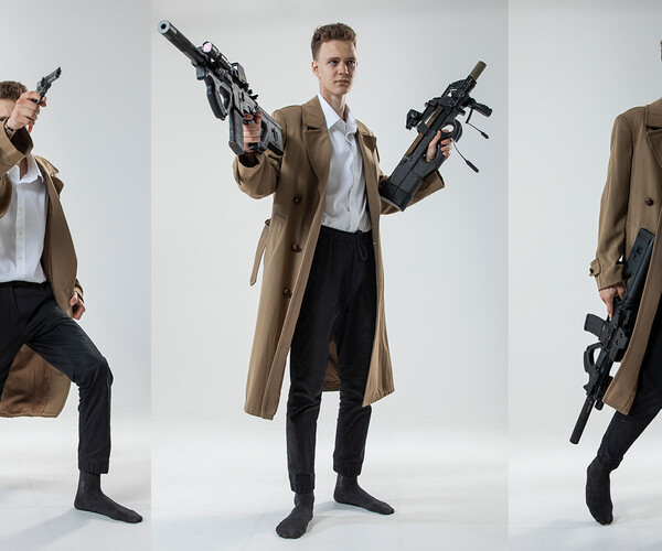 ArtStation - Armed Male Character Reference Pictures | Resources