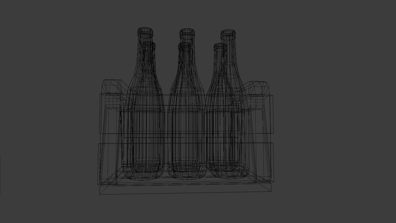 ArtStation - BOTTLES GAME READY LOW POLY | Game Assets