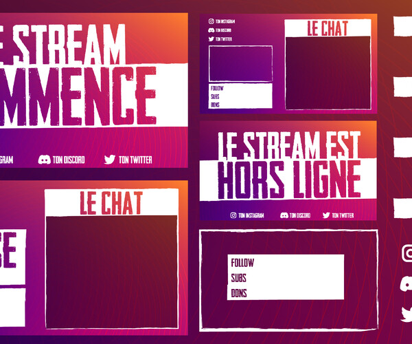 ArtStation - Overlay édition limité - Basique #1 | Artworks