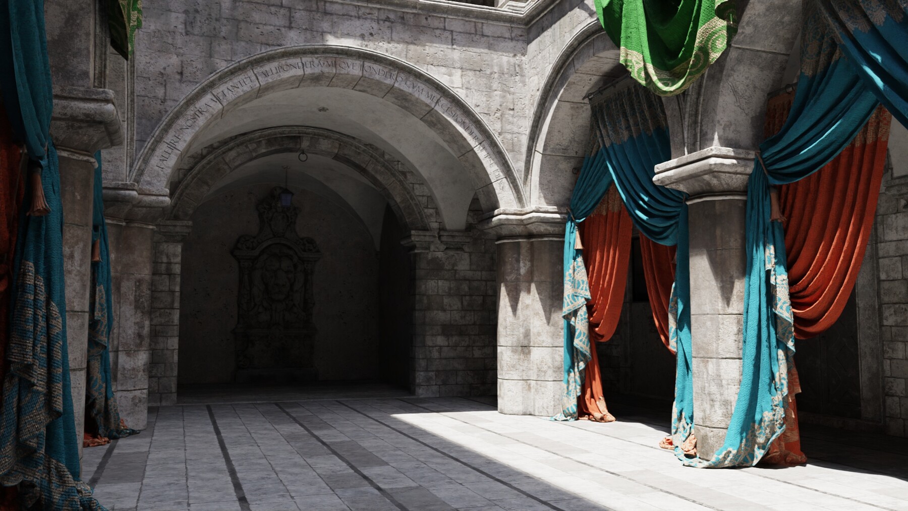 ArtStation - Sponza Atrium 2.0 | Resources