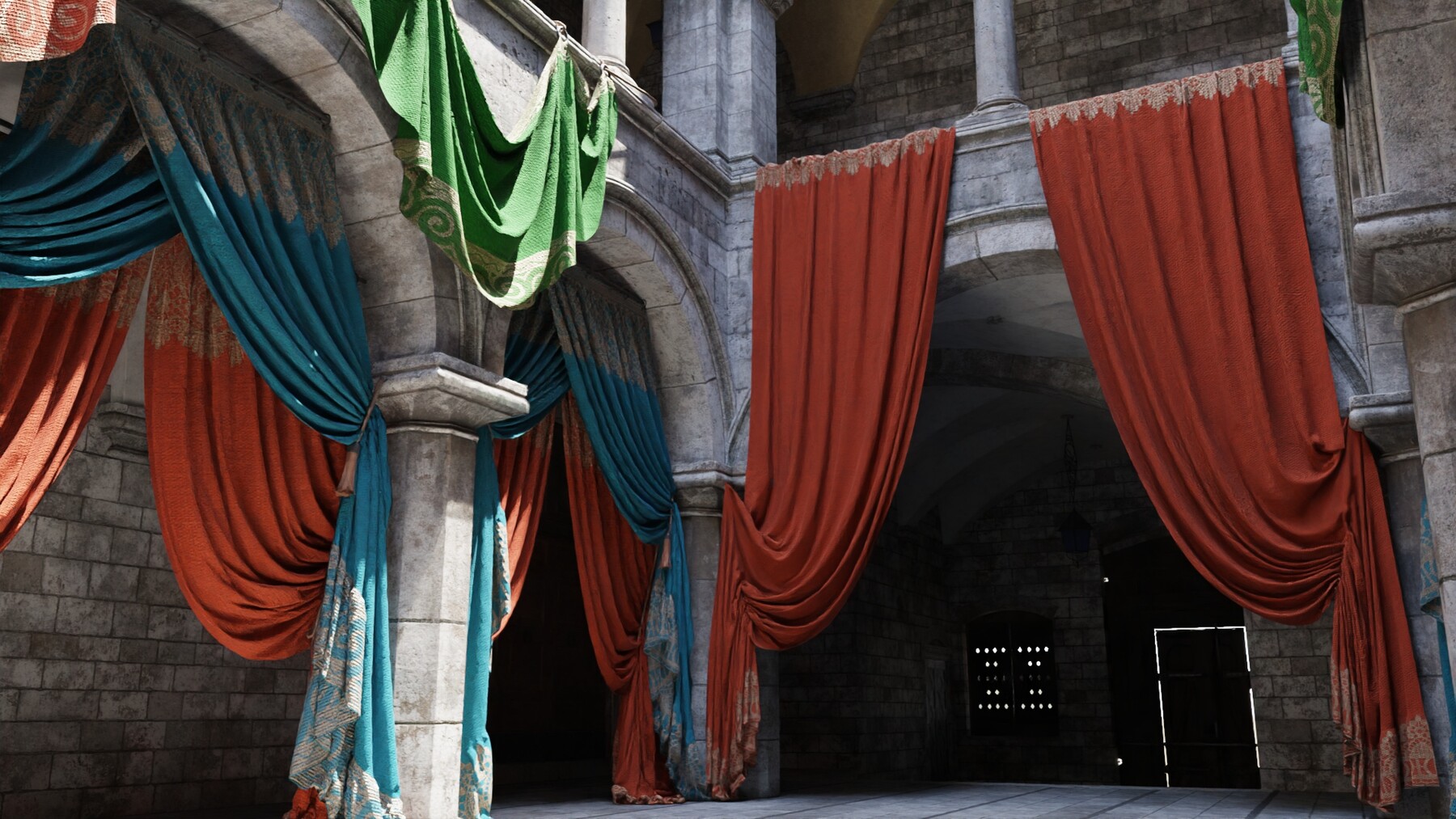 ArtStation - Sponza Atrium 2.0 | Resources