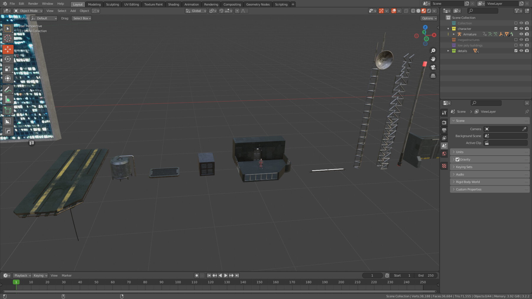 ArtStation - Sci-Fi Structures vol 1 | Game Assets