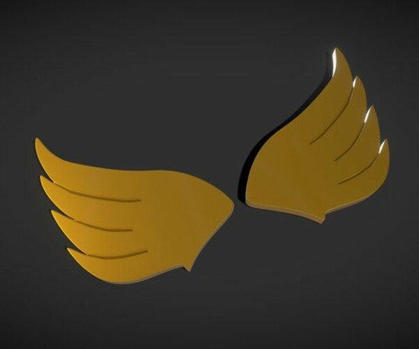 ArtStation - Wing Shape Model | Resources