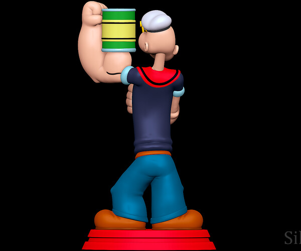 ArtStation - Popeye 3D print model | Resources