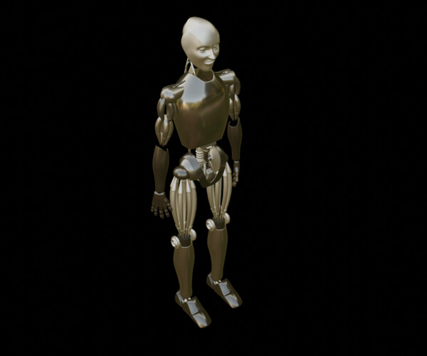 ArtStation - ROBOT GAME READY 3D MODEL | Game Assets