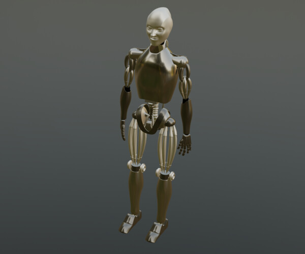 ArtStation - ROBOT GAME READY 3D MODEL | Game Assets