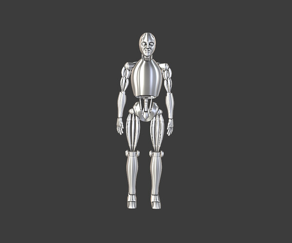 ArtStation - ROBOT GAME READY 3D MODEL | Game Assets