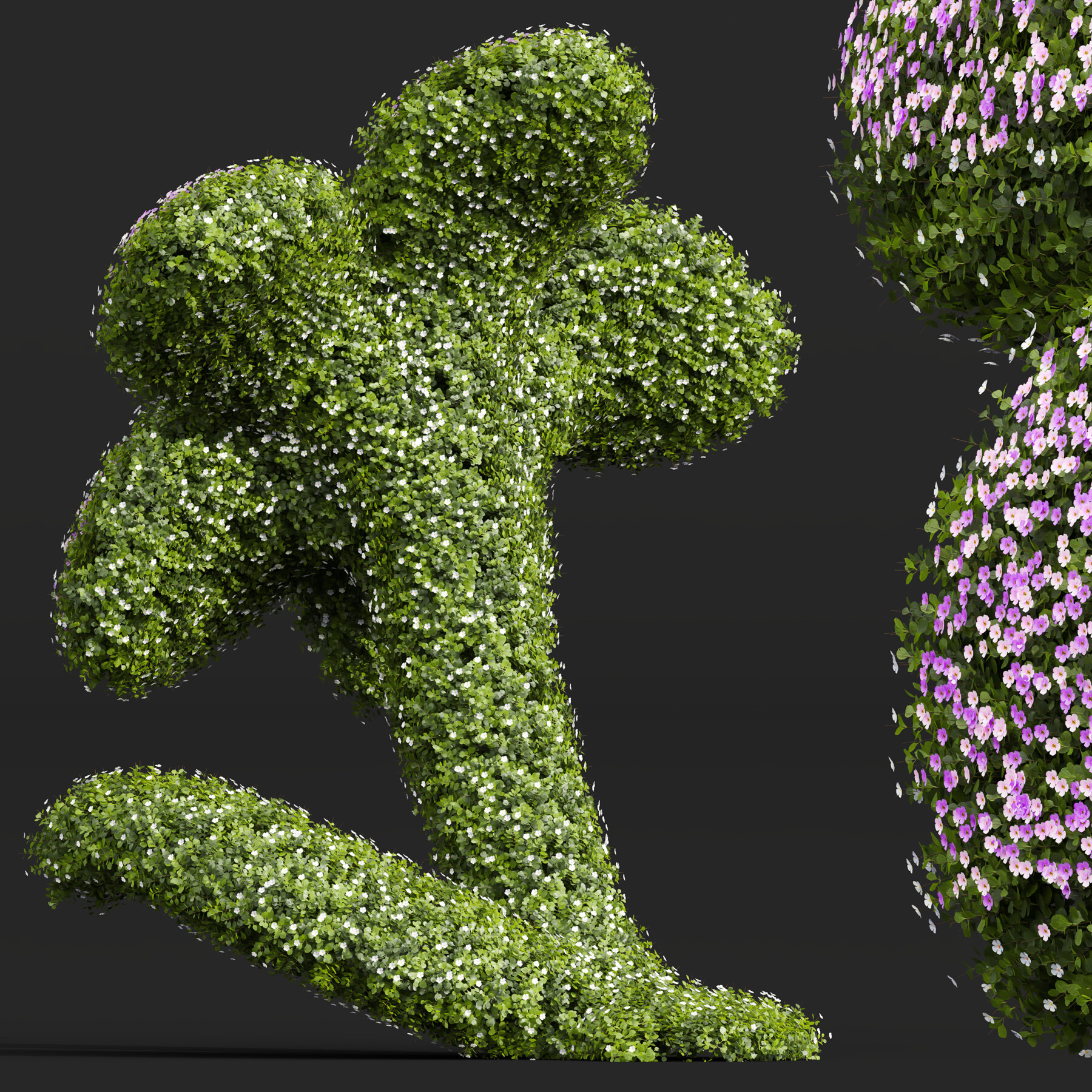 ArtStation - New Plant Bacopa Diffusa Sutera Decorative Bush | Resources