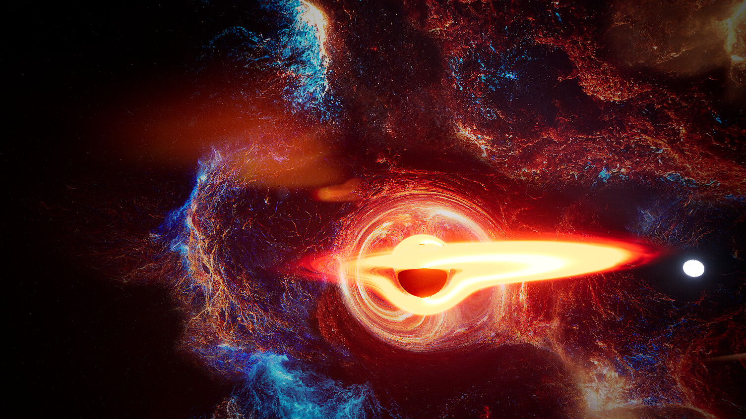 Artstation Animated Nebula Skyboxes Volume 1 Unreal Engine Project Included Blackhole