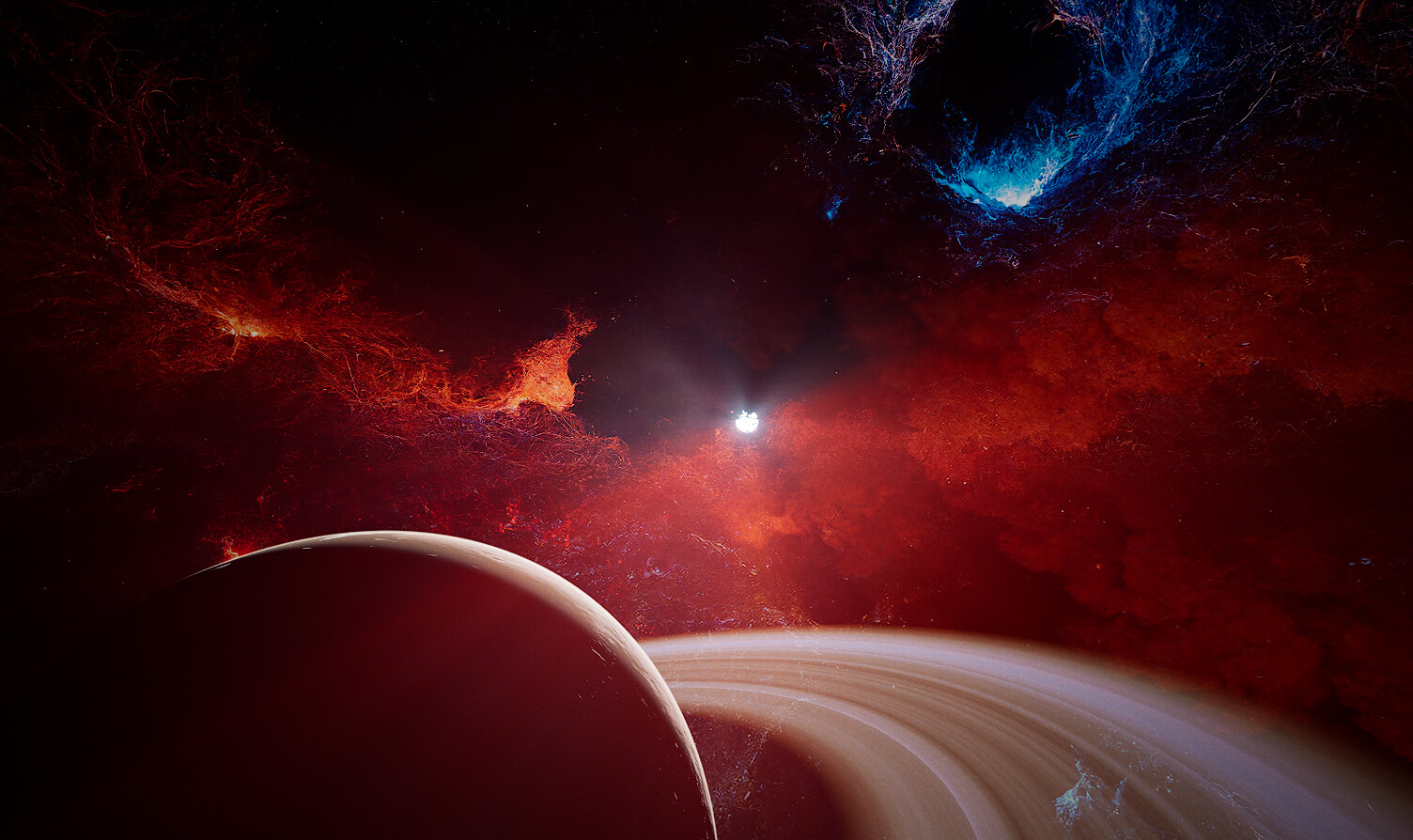 Artstation Animated Nebula Skyboxes Volume 1 Unreal Engine Project