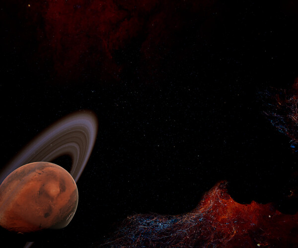 Artstation Animated Nebula Skyboxes Volume 1 Unreal Engine Project