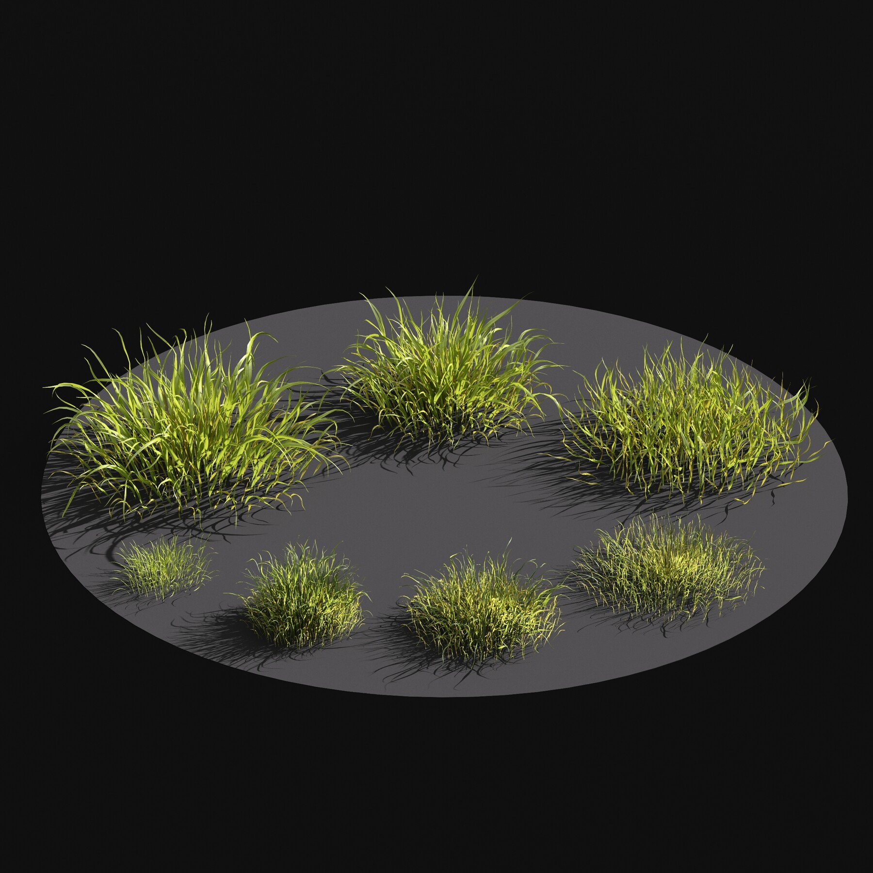 ArtStation - Meadow Lawn Grassland Set 015 | Resources