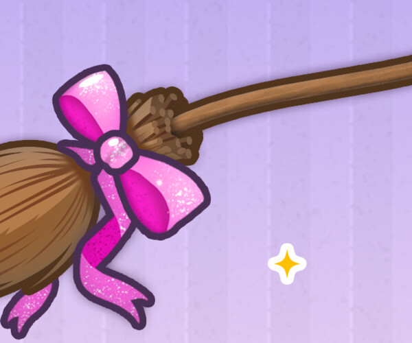 ArtStation - Cute Witch Tokens Sprite/Sticker Pack 🧙‍♀️ | Artworks