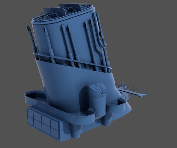 ArtStation - YAMATO Funnel - 1/100 scale - 3D PRINTING | Resources