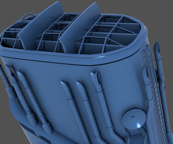 ArtStation - YAMATO Funnel - 1/100 scale - 3D PRINTING | Resources