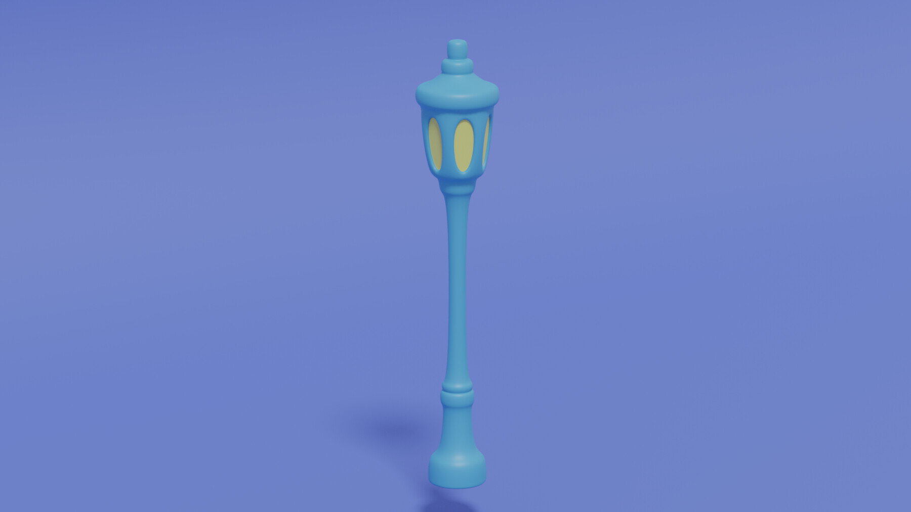 ArtStation - Cartoon Cute Street Light 3d model | Resources