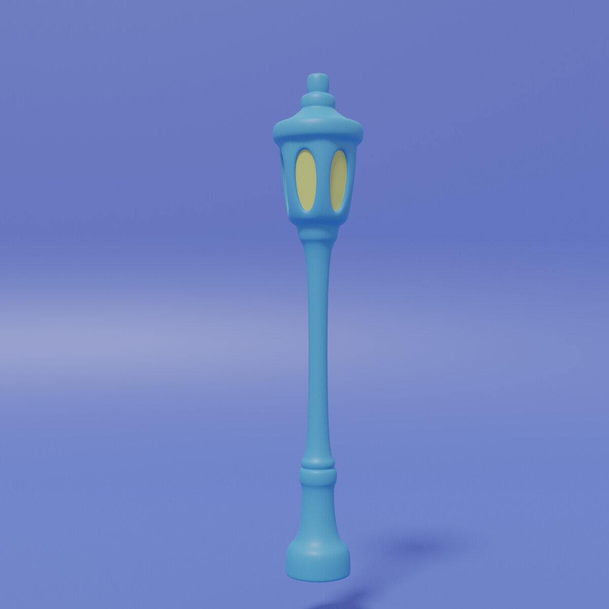 ArtStation - Cartoon Cute Street Light 3d model | Resources
