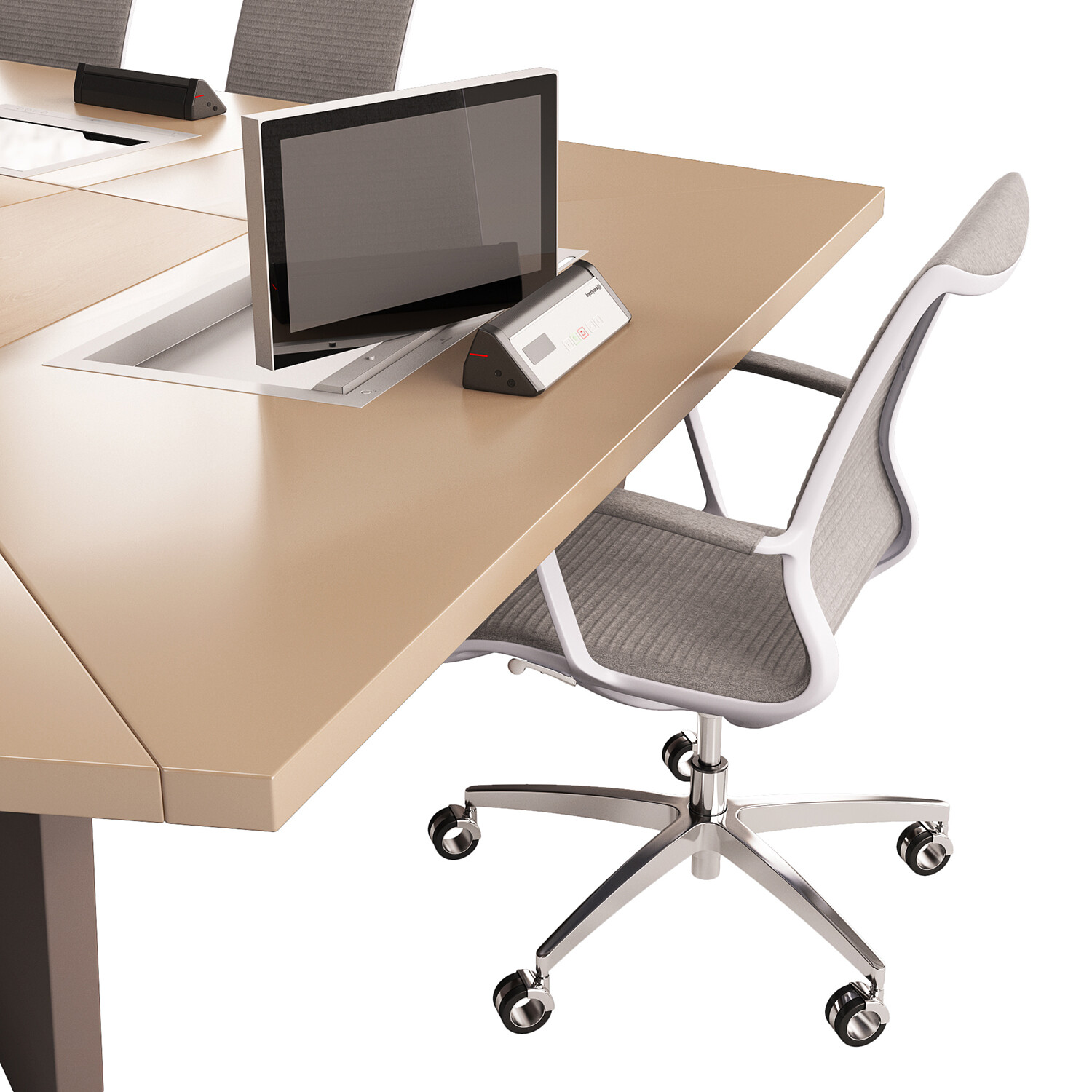 ArtStation - Conference Table Set 02 | Resources